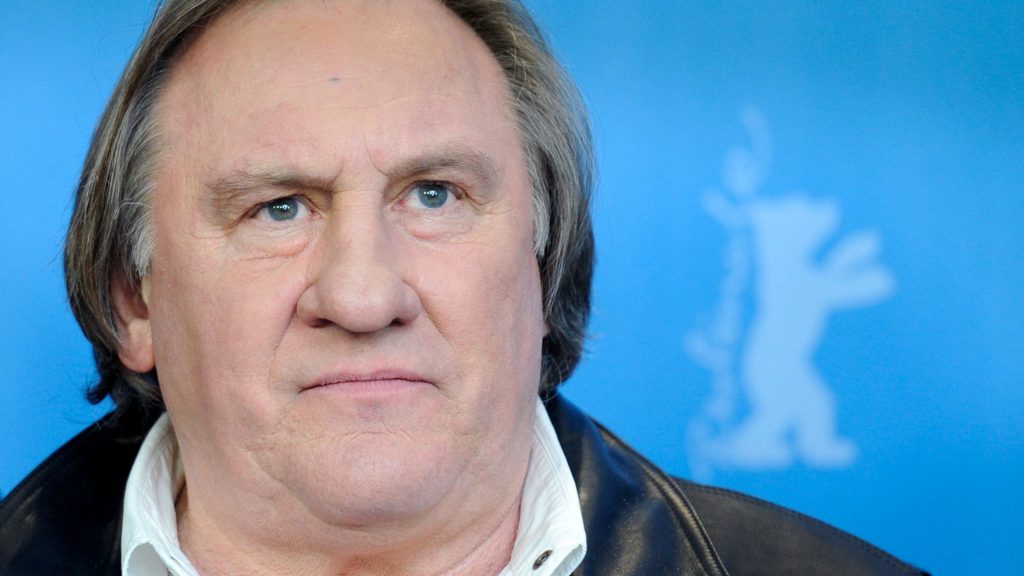 Celebrul actor francez Gerard Depardieu, cunoscut pentru rolul său în ...